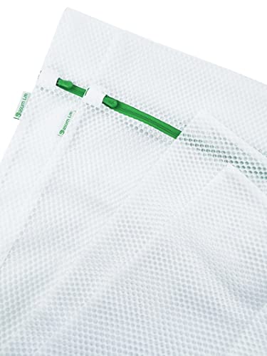 Mesh Laundry Bag, Oversize Delicates Washing Bag, Zipper Laundry Bag, Honeycomb Mesh Laundry Bags for Delicates, Student Dorm, Bedding, Stuffed Toys, Socks, Underwear, Bra Lingerie, Travel Laundry Bag, 2 Pack (24 x 24inch)