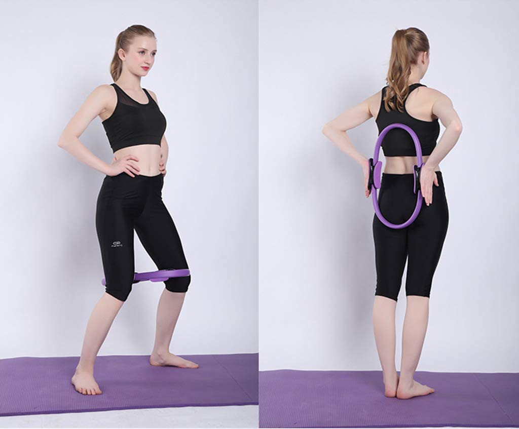 DreamHigh Dual Grip Magic Circle Body Sport Fitness EVA Magic Yoga Pilates Ring-Black