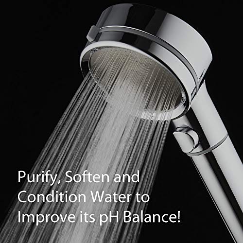 LaserJet 2-piece Mixed Mineral Stones Replacement Set - Use with Any LaserJet Handheld Shower Head or Combo β America's Most Cost Efficient Shower Water Filtration System β Trusted US Brand