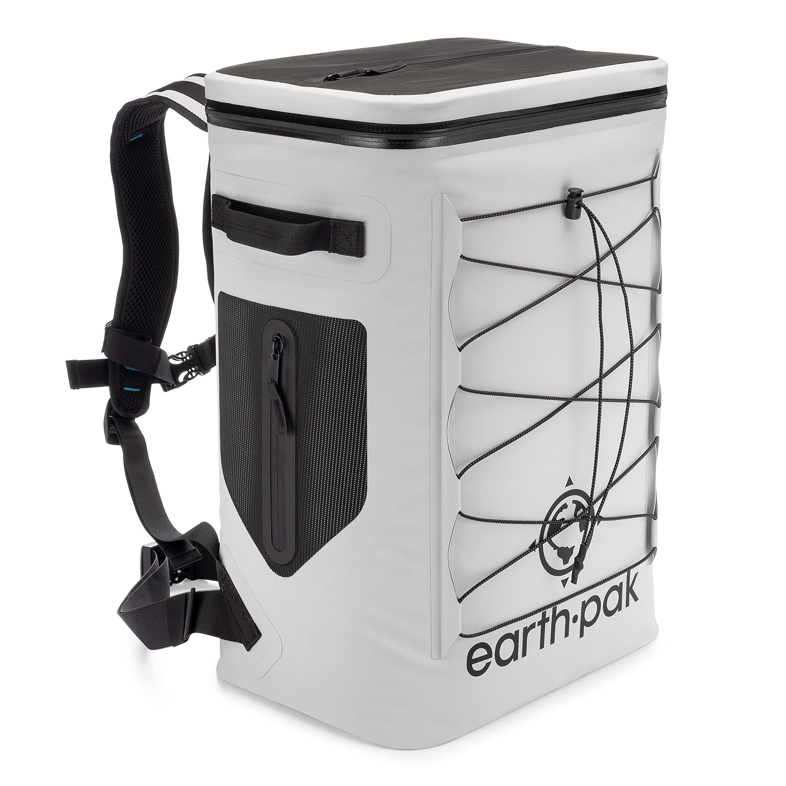 Earth Pak Loch Series Cooler Backpack - Holds 24 Cans, Waterproof, Comfortable, Extra Storage