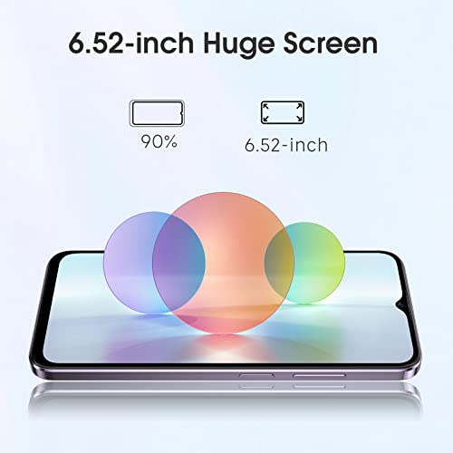 Ulefone Note 16 Pro Mobile Phones (16GB+256GB) Android 13 50MP Camera Octa Core Smartphone Unlocked 6.52” Waterdrop Screen, 4400mAh 4G Dual SIM Fingerprint Face ID GPS OTG, Globla Version- Black