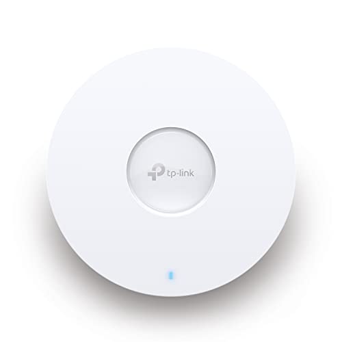 TP-Link EAP613 Wireless Access Point w/o DC Adapter | Ultra-Slim | Omada True Wi-Fi 6 AX1800 | Mesh, Seamless Roaming, WPA3, MU-MIMO | Remote & App Control | PoE+ Powered | Multiple Controller Options