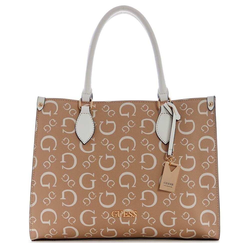 GUESS Factory Keston Logo Tote