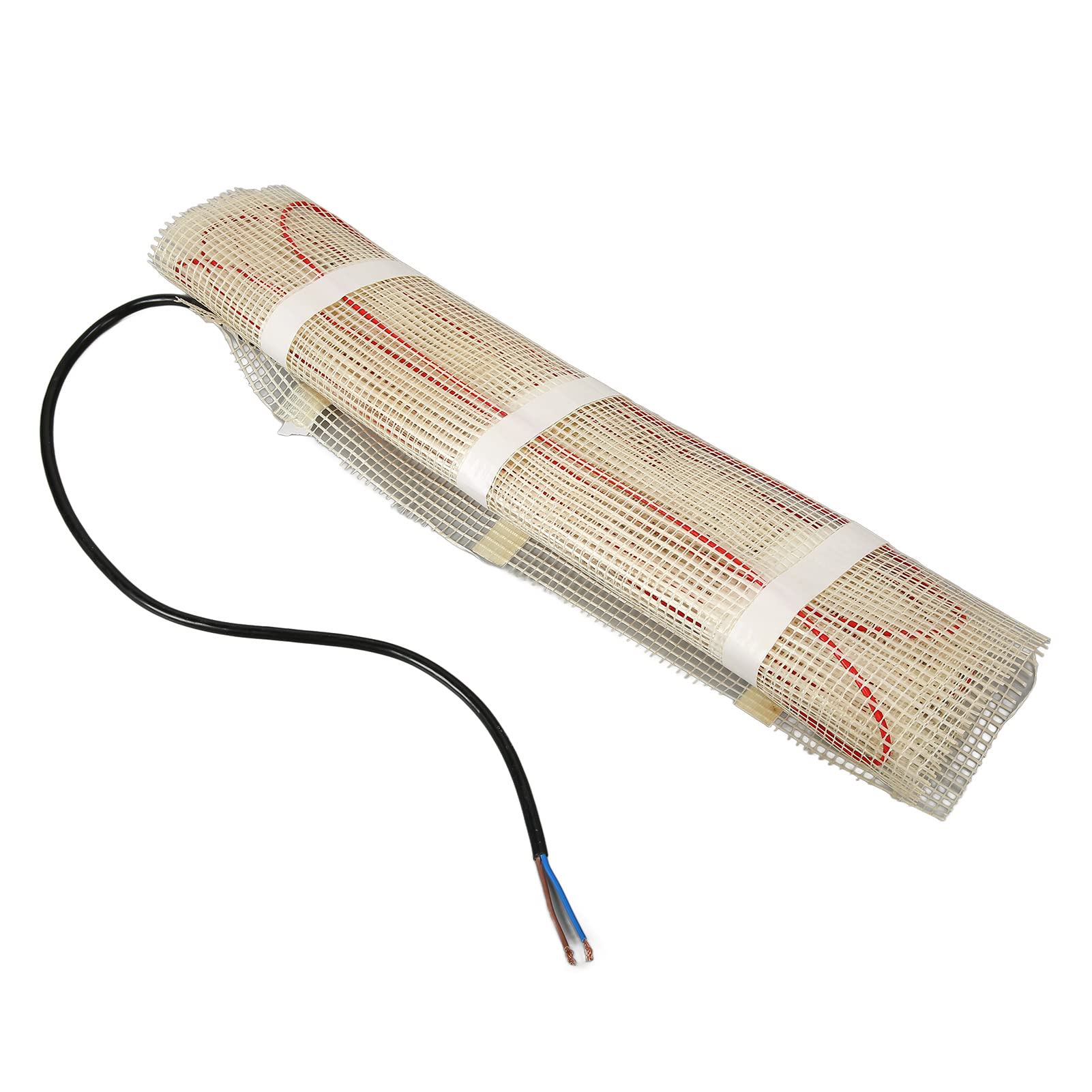 Emoshayoga Electric Floor Heating System, High Efficiency Cuttable 360W Electric Underfloor Heating Mat 3㎡ for Home(#1)