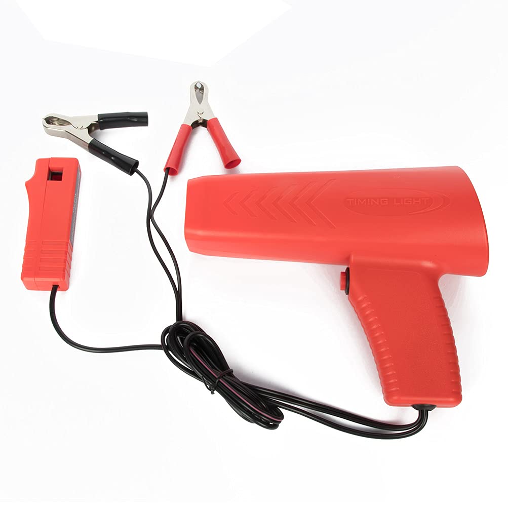 ECCPP Automotive 12V Timing Light Xenon Ignition Light Gun Strobe Lamp Bulb Engine DIY Strobe Timing Light Tools for Car, Trucks, Motorcycle, Marine