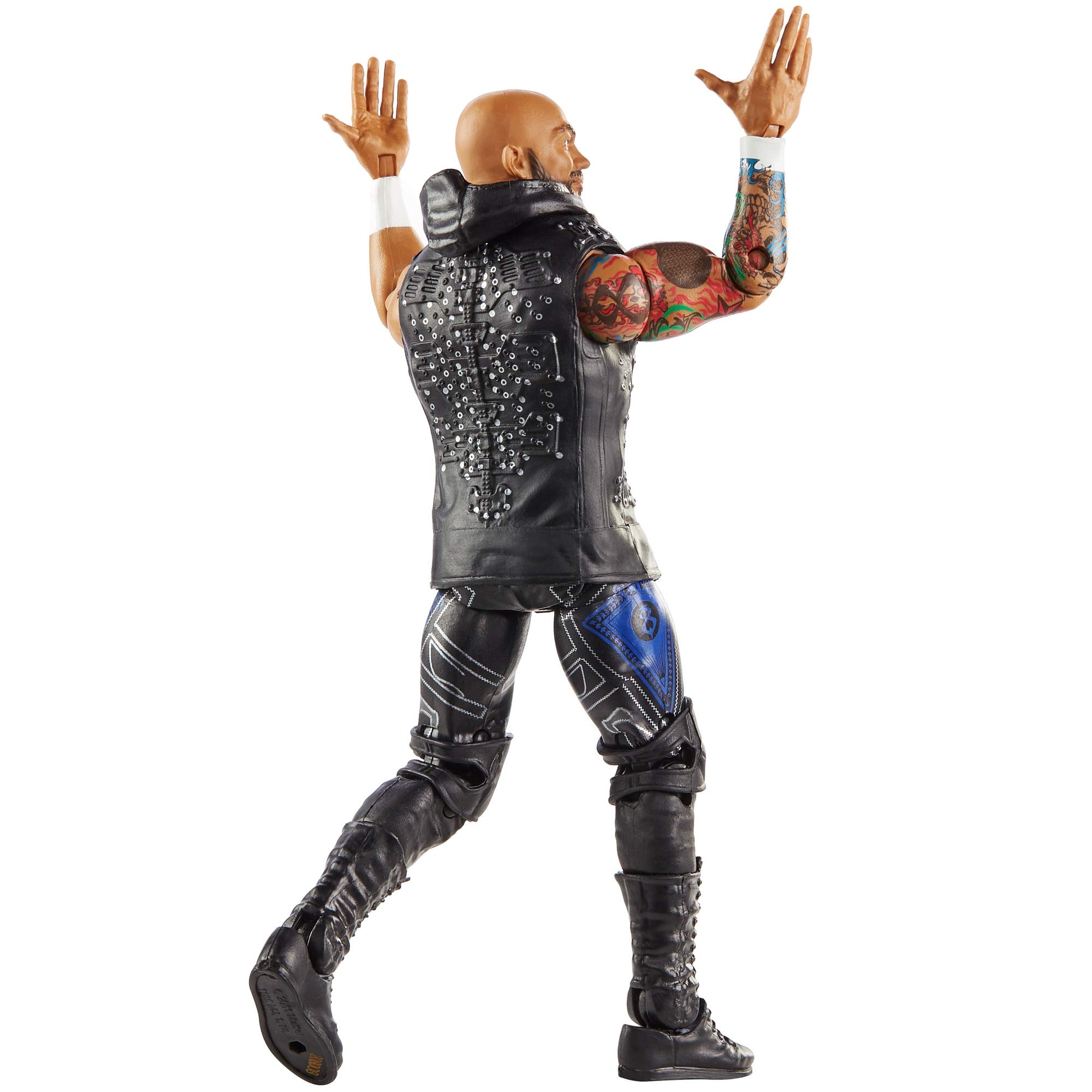 WWE Ricochet Elite Series #80 Deluxe Action Figure with Realistic Facial Detailing, Iconic Ring Gear & Accessories
