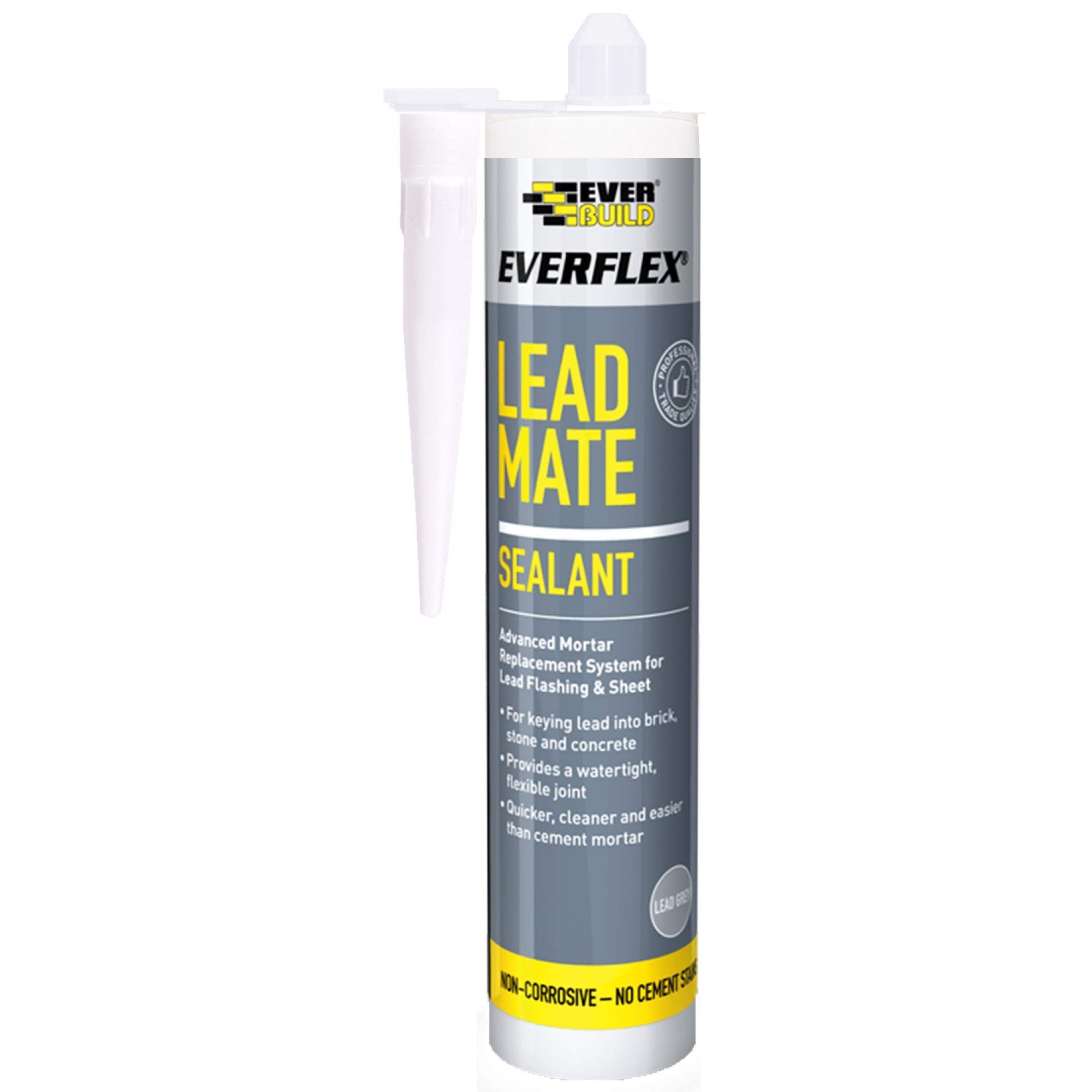Everbuild EVBLEAD Lead Mate Sealant, C3, Grey
