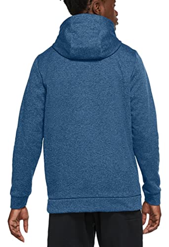 Nike Men's Therma Training Hoodie (as1, alpha, 2x, regular, regular, Hydrogen Blue/Black, XX-Large)