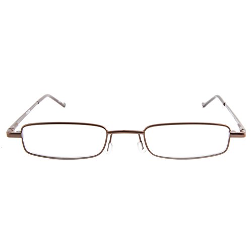 DOUBLETAKE Reading Glasses - 2 Pairs Slim Pocket Readers w Pen Clip Case - 1.50