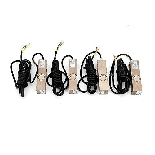 OHYAS Livestock Scale Kit for Animal Platform Scale, Steel Beam Compression Load Cell Scale Floor Scale for Cattle Goat Pigs Horse Sheep with Weighting Indicator 6600lbs