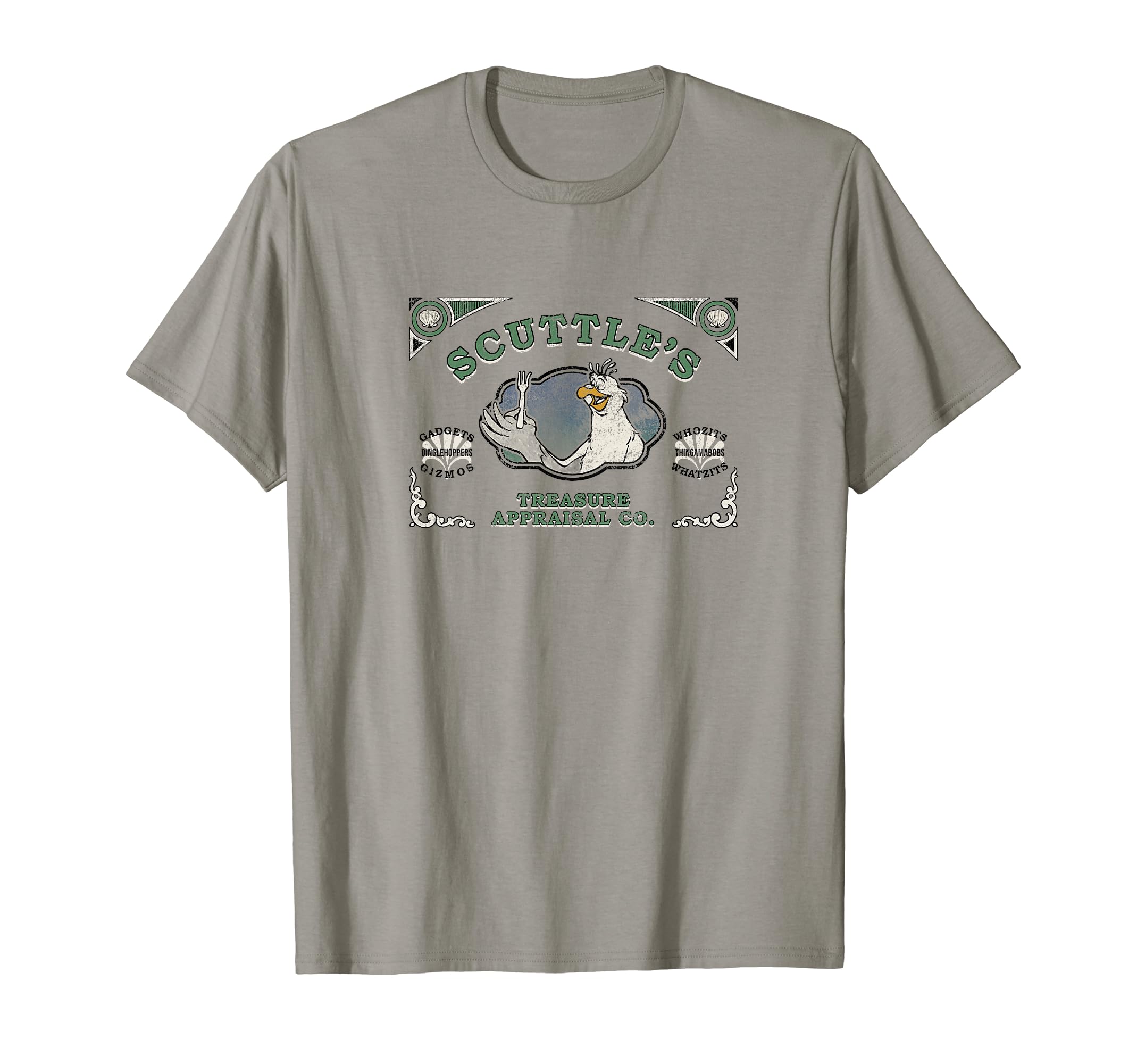 Disney The Little Mermaid Scuttle's Treasure Appraisal Co. T-Shirt