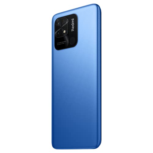 Xiaomi Redmi 10C 4G Global Version 64GB + 4GB Factory Unlocked 6.71" 50MP Camera (Not Verizon Sprint Boost Cricket Metro At&T) + (w/Fast Car Charger Bundle) (Ocean Blue)
