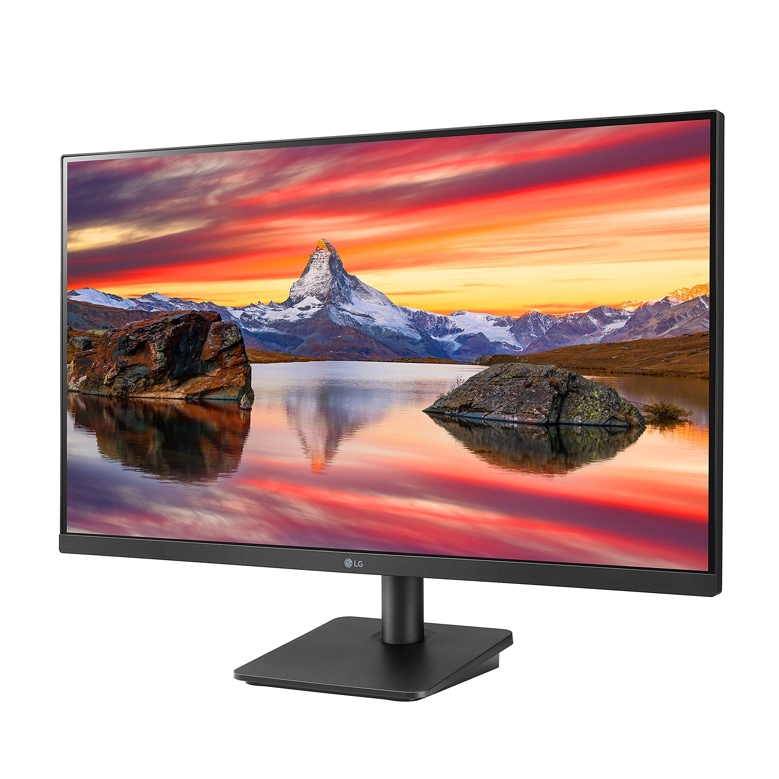 LG 27MP400-B 27 Inch Monitor Full HD (1920 x 1080) IPS Display with 3-Side Virtually Borderless Design, AMD FreeSync and OnScreen Control β Black