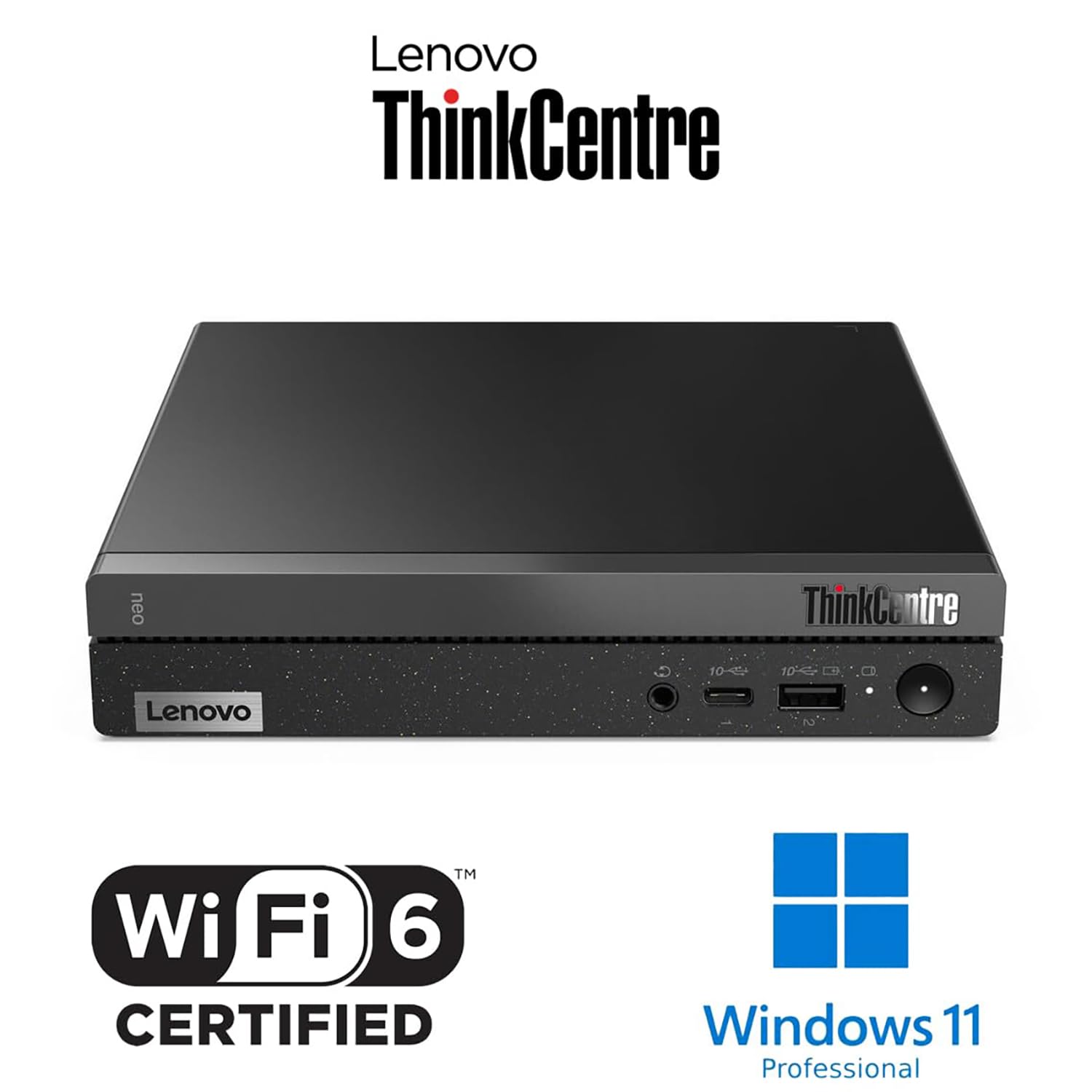 Lenovo ThinKCentre neo 50q Gen 4 Tiny 1L Business Mini Desktop Computer, 13th Gen Intel Octa-Core i5-13420H (Beat i7-1355U), 4GB DDR4 RAM, 1TB PCIe SSD, WiFi 6, RJ-45, Windows 11 Pro, venthear