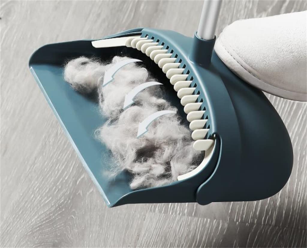 LYSLDH Broom And Dustpan Set Broom Household Broom And Dustpan Combination Sweeping And Cleaning Set (Color : E, Size : As the picture shows)