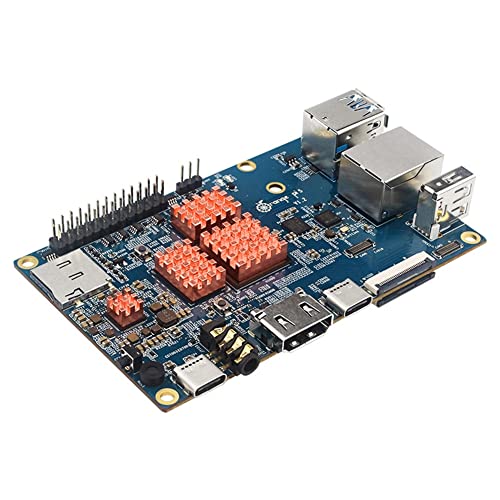 Lyzeous for 5 Development Board Programming Motherboard RK3588S PCIE Module 8 Core 64 Bit 4GB Memory with Heat Sink