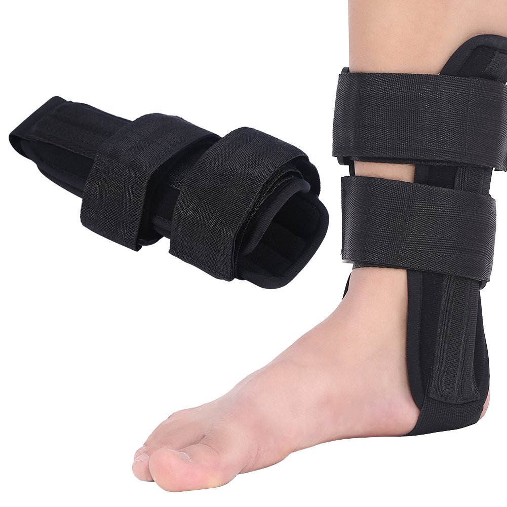 Dioche Ankle Support, Adjustable Ankle Support Brace Foot Stabilizer Orthosis Ankle Protector Sprain Injury Splint Guard for Women/Men/Kids, for Sports/Sprained Ankle/Weak