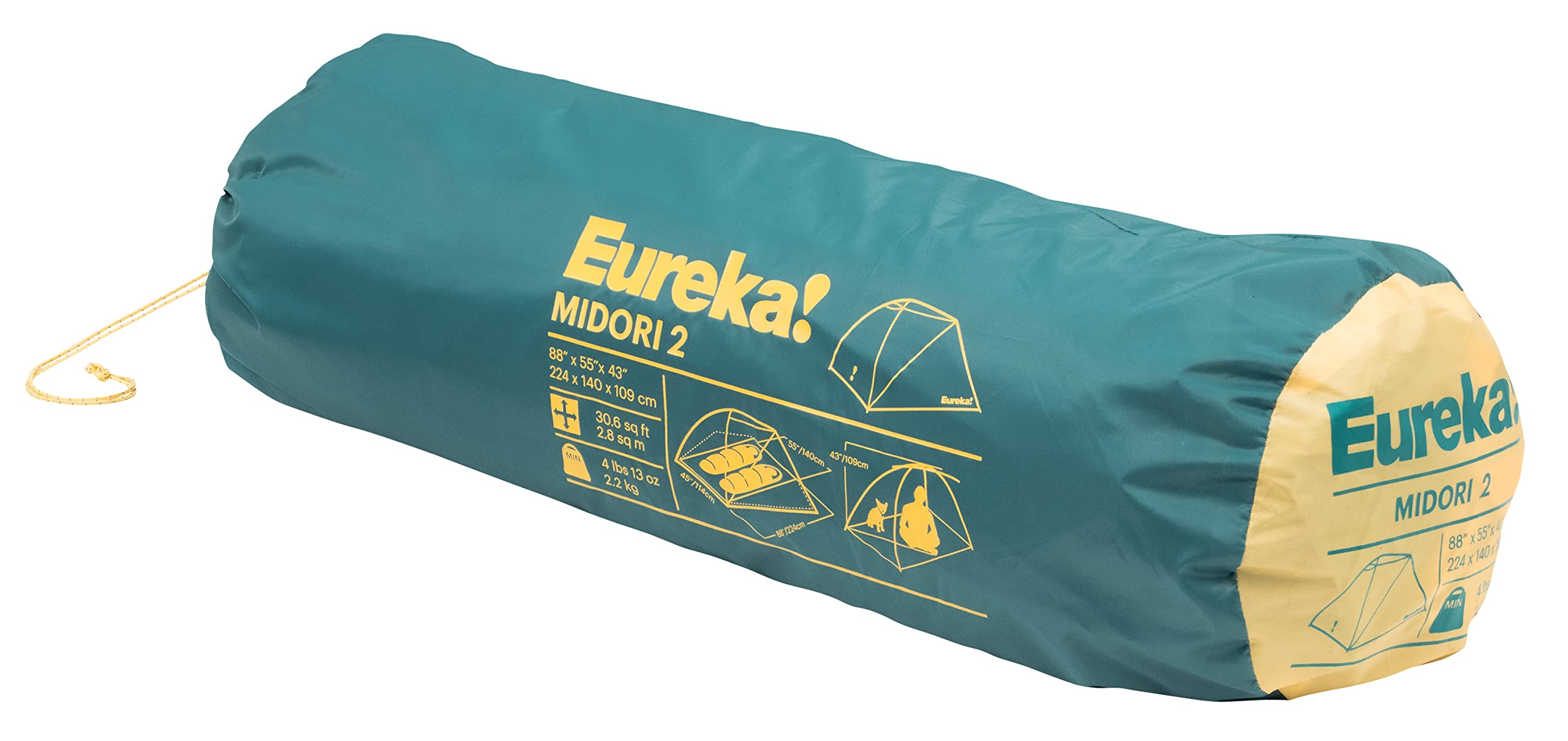 Eureka! Midori 2 Person, 3 Season Backpacking Tent