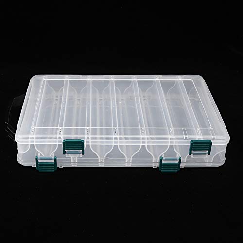 Fishing Accessory Storage Box Fishing Tackle Box, Fishing Tackle Storage Bait Case Fishing Lure Storage Box, for Storing Lures Storing Hooks