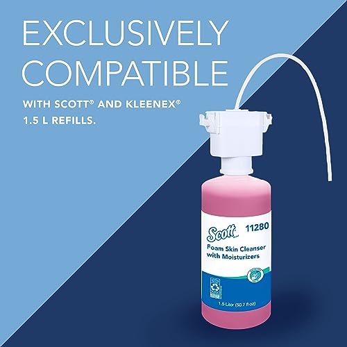 Kimberly-Clark Professional⢠Touchless Counter Mount Skin Care Dispenser (47604), Chrome, 1.5 L Capacity, 2.12" x 4.25" x 5.56" (Qty 1)