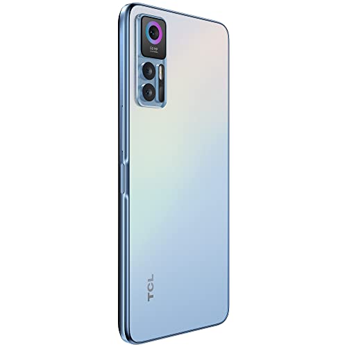 TCL 30 5G |2022|Cell Phone 5G Unlocked Smartphone, 4/128GB, 50MP Camera, 5010mAh, 6.7” FHD+ AMOLED Display, Android 12, US Verizon, Single-SIM, Dreamy Blue (NO Boost/Spectrum/Xfinity/Assurance)