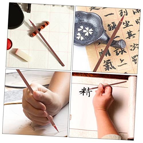 STOBOK 24 Pcs Writing Brush Miniature Painting Brushes Tiny Paint Brushes Professional Paint Brushes Paint Brush Set Calligraphy Kits for Beginners Coloring Painting Brushes Major Ink