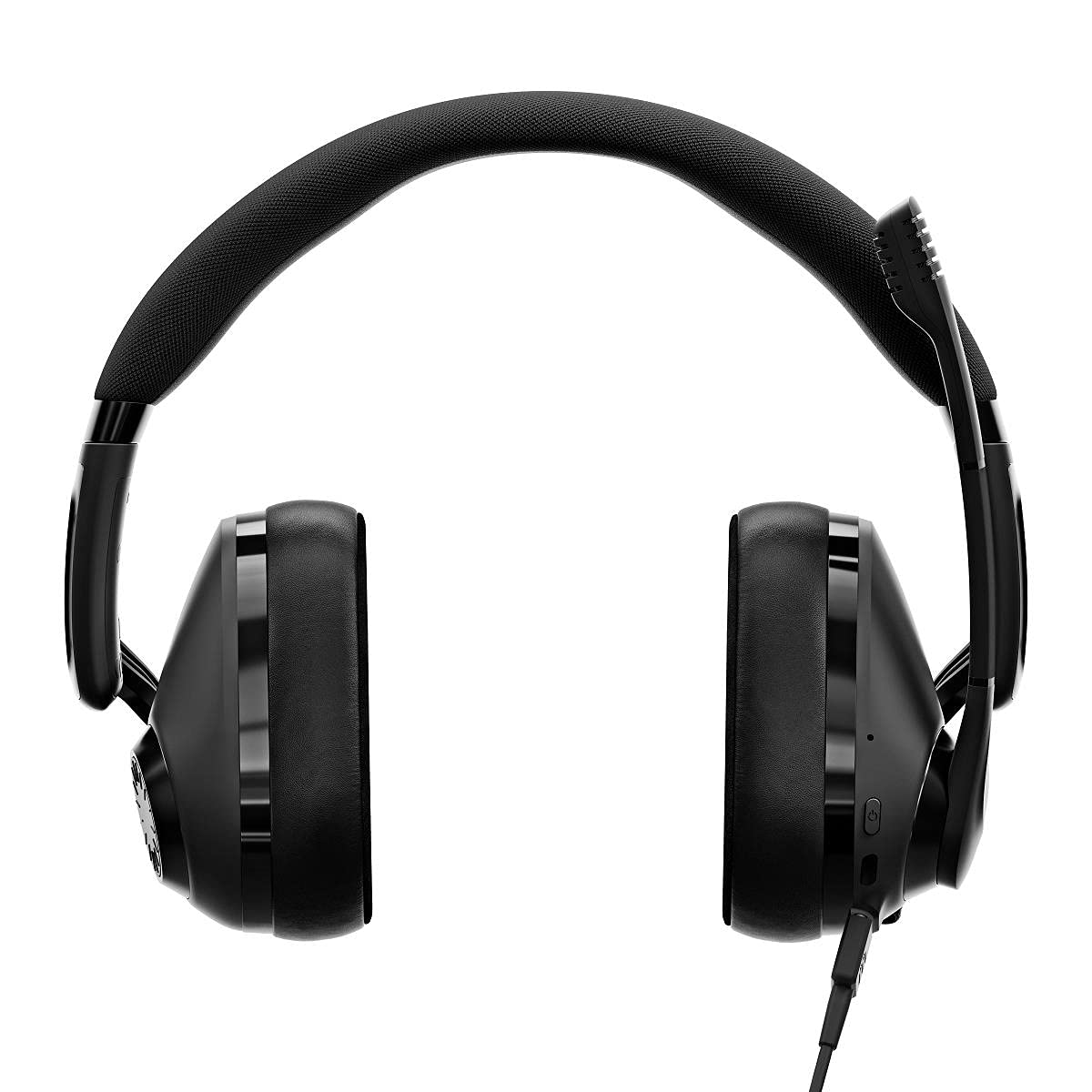 EPOS H3 Hybrid - Closed Acoustic Gaming Headset with Bluetooth - USB-A PC & 3.5mm Console Cable - Dual Microphones - Lightweight - Easy Adjustment - Long Battery Life - Multi-Platform Compatible Black