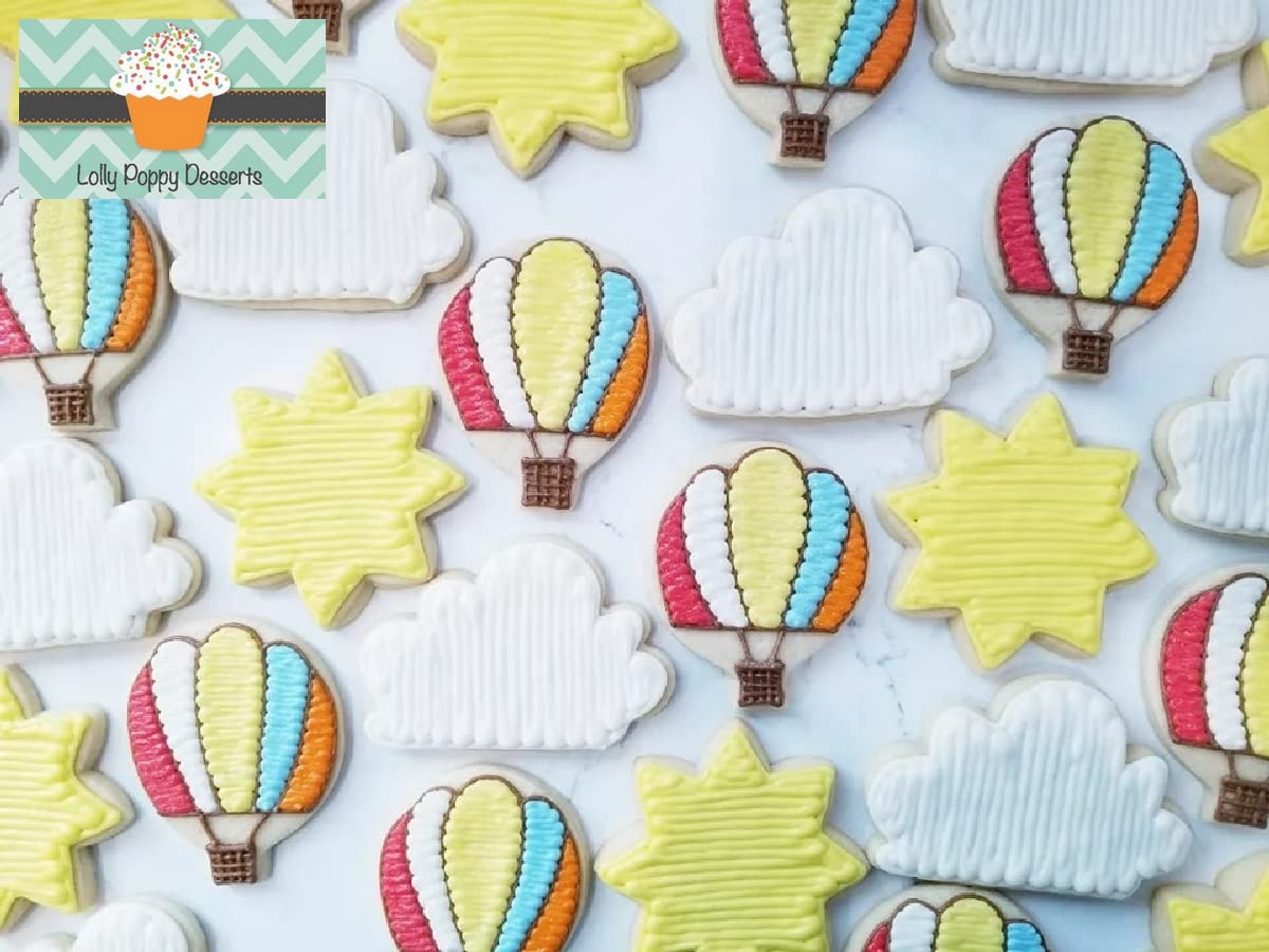 Hot Air Balloon 4.5 Inch Cookie Cutter from The Cookie Cutter Shop β Tin Plated Steel Cookie Cutter