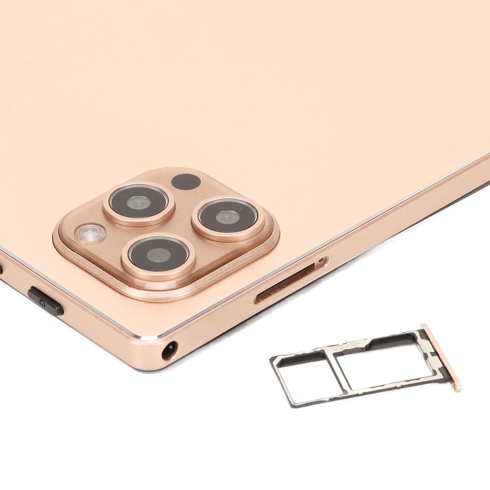 HD Tablet, 10in 1920x1200 IPS Gold Tablet 4G Calling 2.4G 5G Dual Band WiFi 6GB 128GB Tablet Built 8800mAh Large Capacity Battery PC 100 to 240V