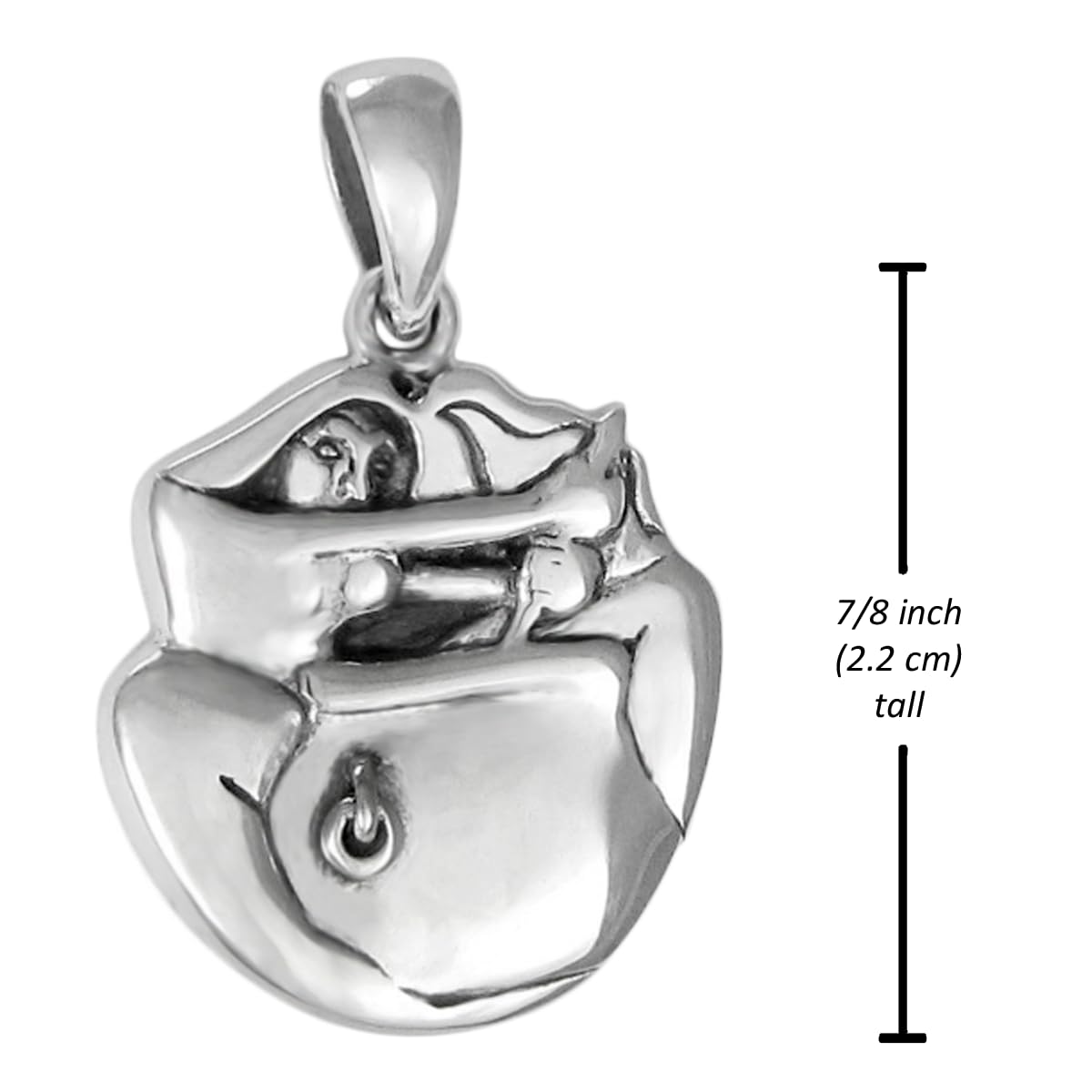 Dryad Design Celtic Goddess Cerridwen Pendant - Sterling Silver Witch Jewelry for Women