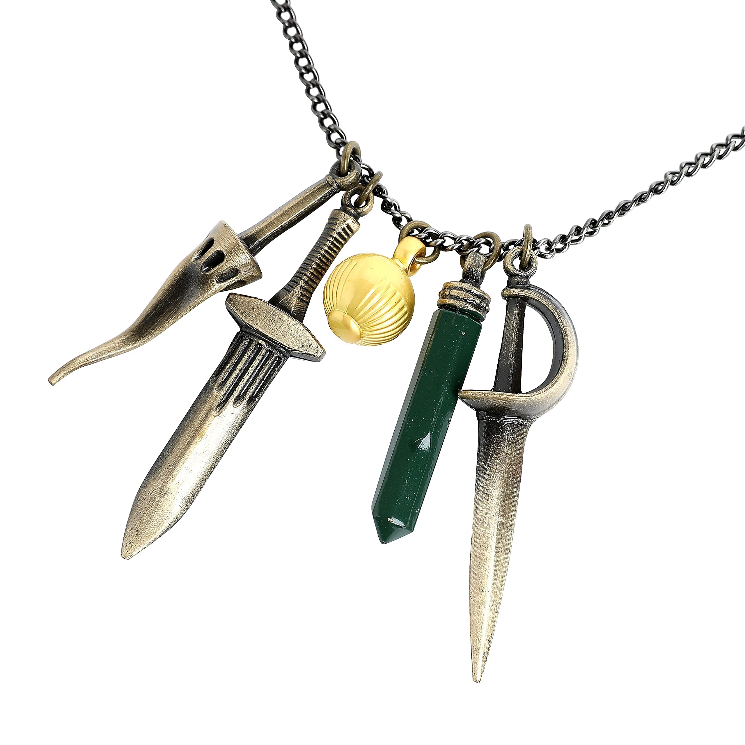 DressVoguer Lady Dimitrescu's Necklace - Dimitrescu's Daughter Daniela Necklace Cosplay Pendant Replica