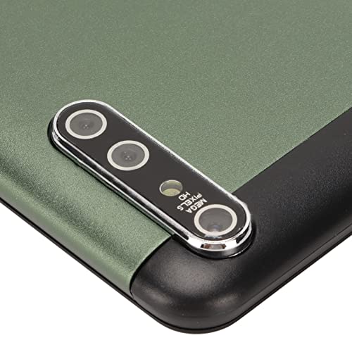 HD Tablet, 2.4G 5G WiFi 8800mAh Green 1960x1080 IPS 100240V 10.1 Inch 11.0 Reading Tablet (US Plug)