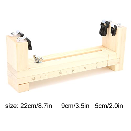 plplaaoo Paracord Bracelet Jig, Adjustable Paracord Jig Woven Wooden Frame, Wristband Maker Paracord Braiding Weaving DIY Craft Tool Kit, Paracord Braiding Weaving Craft Tool