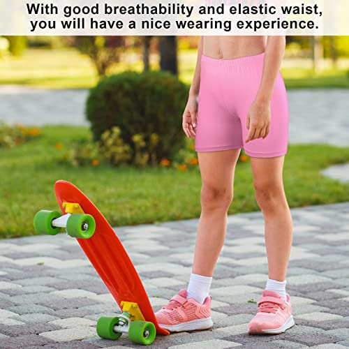 Resinta 6 Pack Dance Shorts Girls Bike Short Breathable and Safety 6 Color
