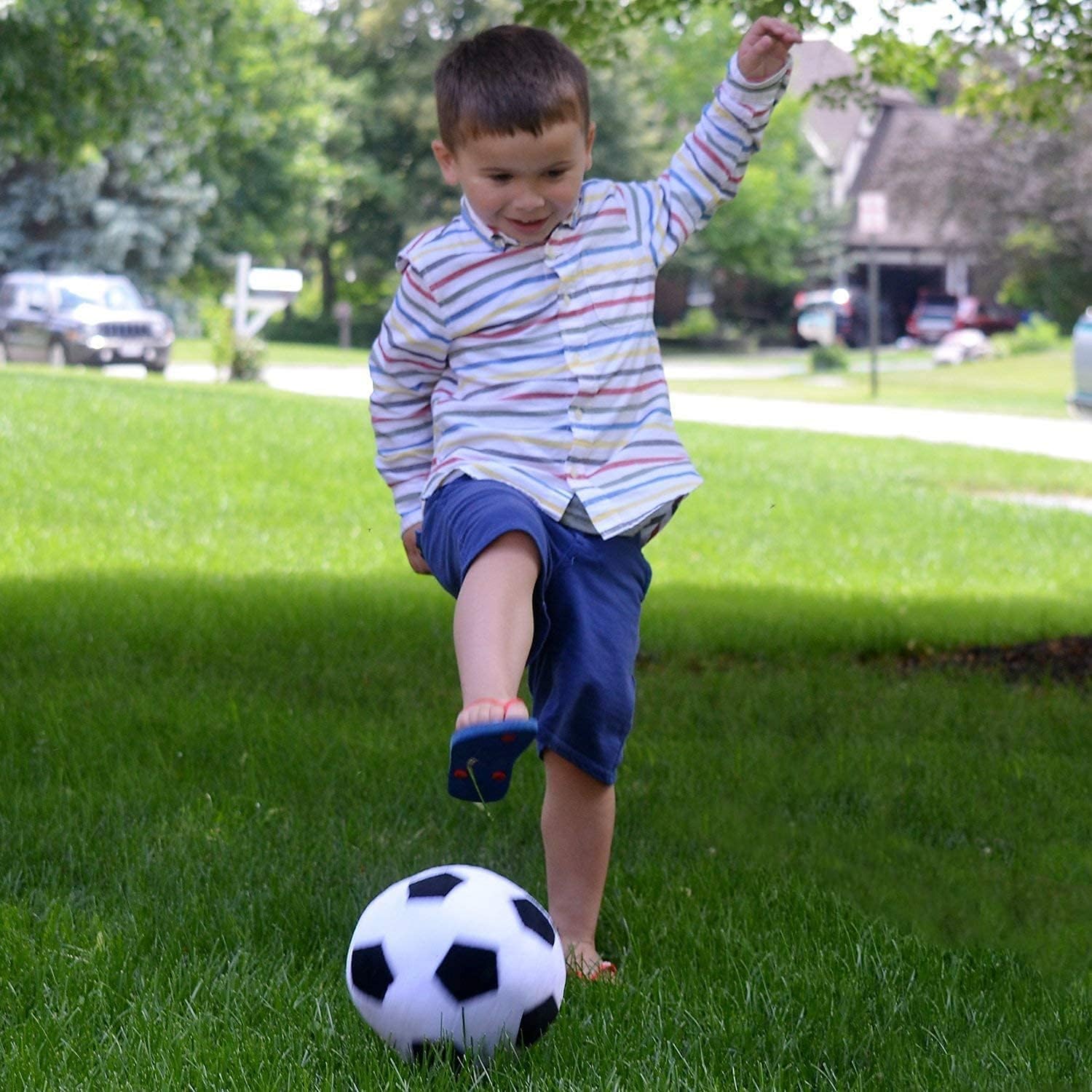 Soccer Ball Plush Baby Room: Soft Boy Stuffed Pillow Toys - Play Sports Throw Decor 6-12 Months