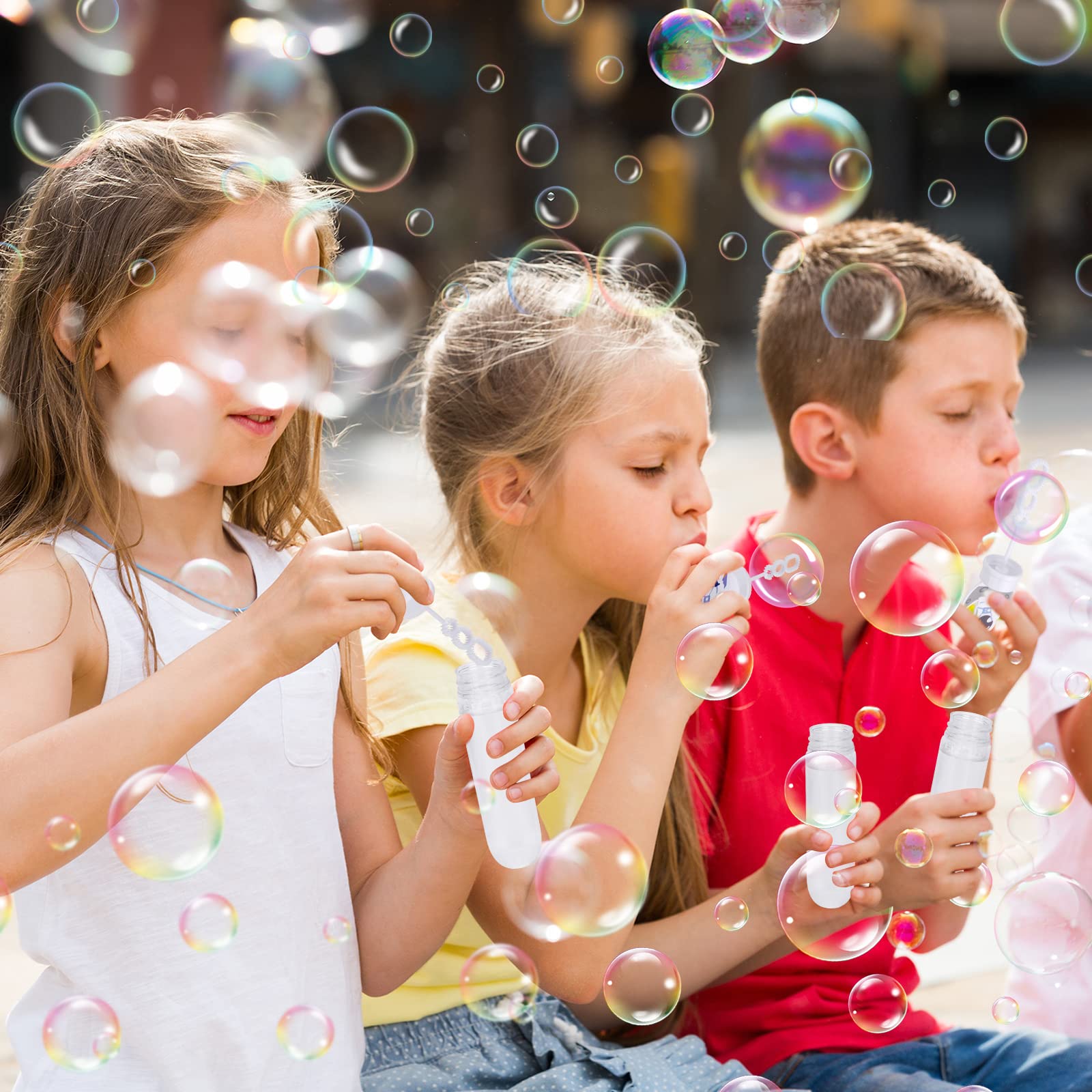 Space Party Favors Astronaut Bubble Wands for Kids Outer Space Themed Galaxy Planet Birthday Party Supplies Goody Bag Fillers Stuffers Bubble Toy 24 pcs