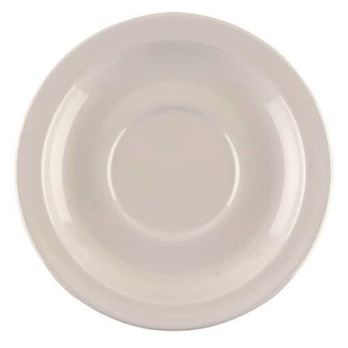 G.E.T. Enterprises DC-200-W White 5.75" Saucer for DC-100 & DC-101 (Pack of 12)