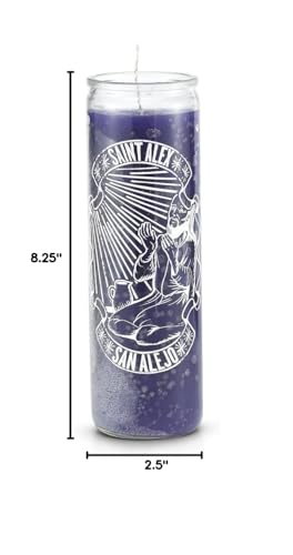 Saint Alex (San Alejo) 7 Day Saint Candle Spiritual Healing Spell-Casting Witchcraft Wishing Manifestation Magical Positive Energy Protection Blessing Ritual Wish Candles
