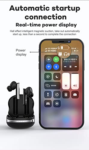 Knight & King Bluetooth 3D Stereo Sound Effects Noise Cancelling and Waterproof Gaming Mini in Earbuds Touch True Wireless Stereo Earphone pc Gmaing and Mobile Gaming
