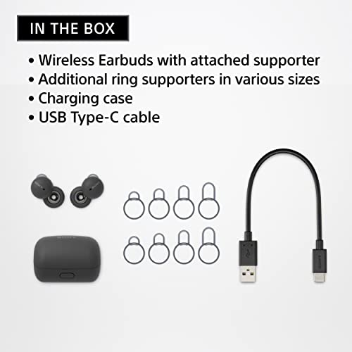 Sony LinkBuds Truly Wireless Earbud Headphones with Alexa Built-in, White (Renewed)