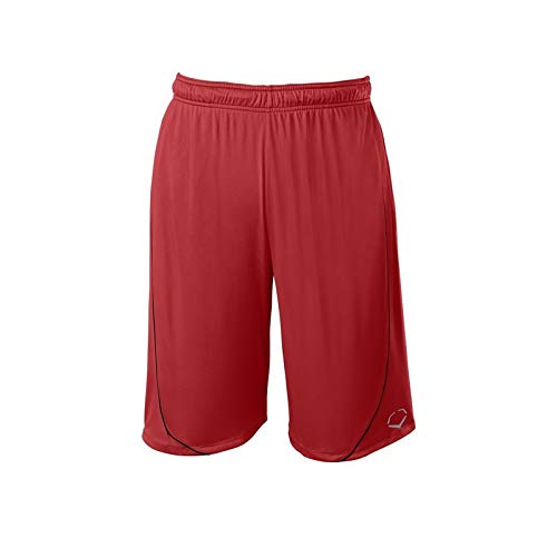 EvoShield Men's Shorts, Scarlet, MD