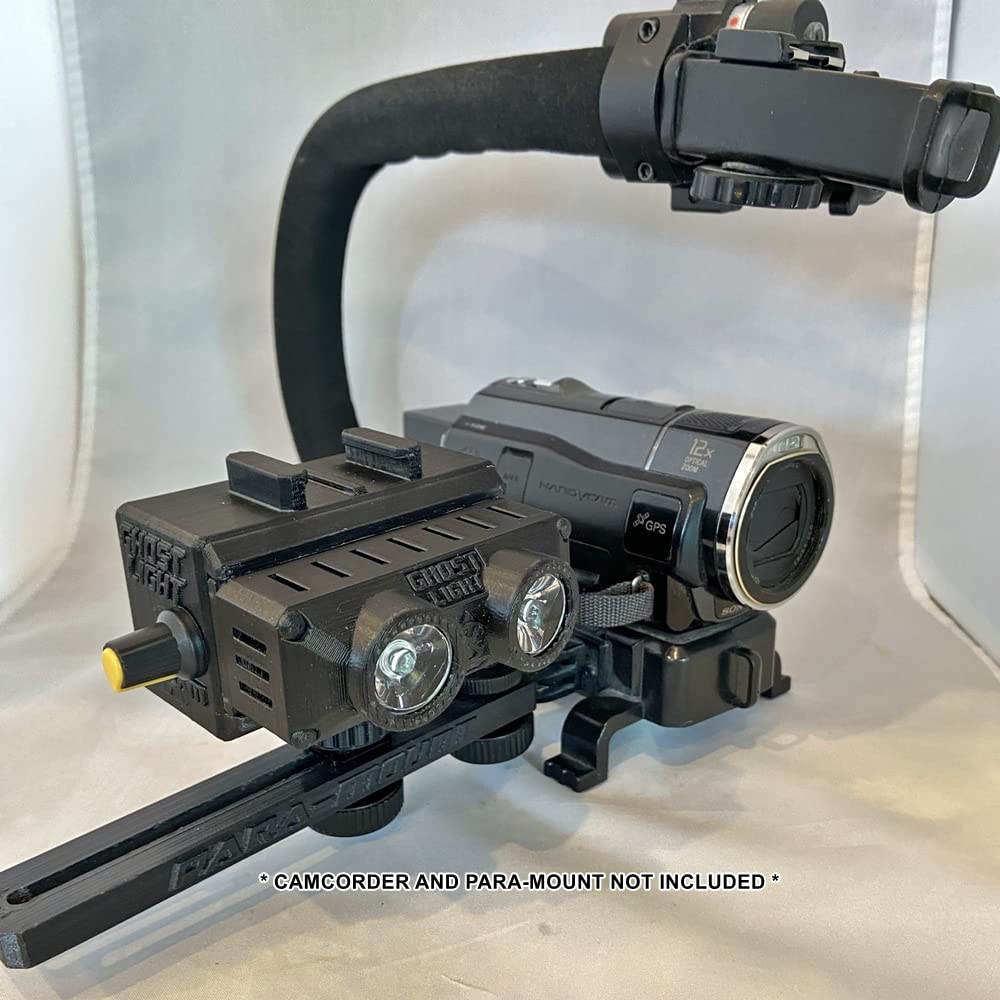 Ghost Light GL8-PRO-XS with 5 Volt Output for Action Cam or Cellphone Streamers (True Full Spectrum)