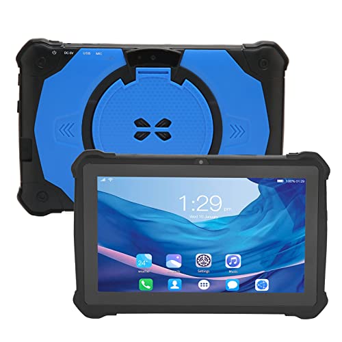 Kids Tablet, Dual Speakers Dual Camera 100240V Childrens Tablet 2GB 32GB for Boys Girls (US Plug)