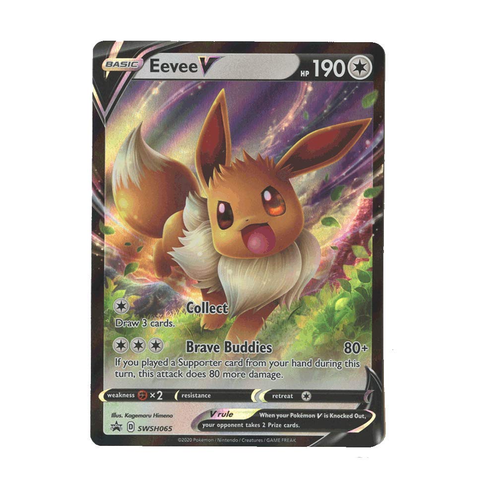 Eevee V SWSH065 Holo V Power tin Promo