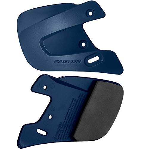 EASTON EXTENDED JAW GUARD, Right-Handed Batter, Navy