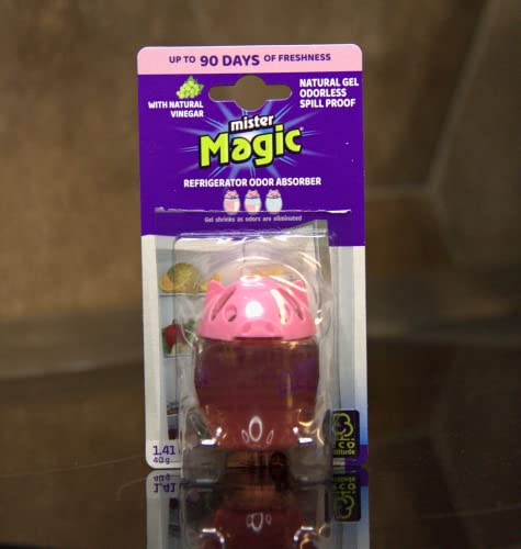 Mister Magic Refrigerator Odor Absorber | Fridge Freshener |Vinegar|1 Pack