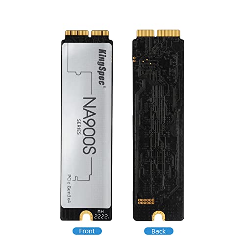 KingSpec 1TB NVMe SSD for MacBook, Ultra-Slim M.2 PCIe Gen3x4 Internal Solid State Drive with 3D NAND Flash, Compatible with MacBook Air 2013-2017 / MacBook Pro (Retina) 2013-2017 / iMac/Mac