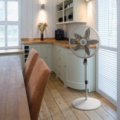 Lasko 18" 3 Speed Elegance & Performance Pedestal Fan with Remote (White) 1850 (Renewed)