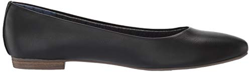 Dr. Scholl's Shoes Women's Aston Ballet Flat, Black Smooth, 8.5 W US