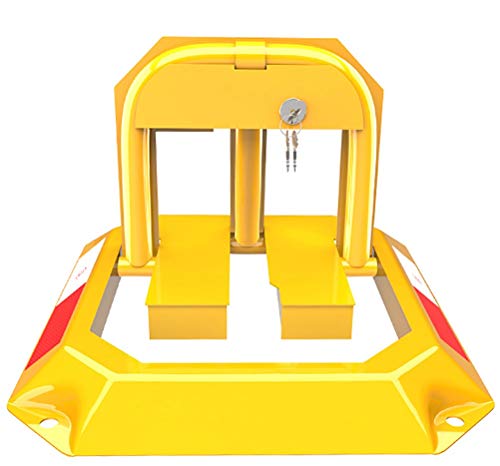 Parking Bollards with Lock,Private Car Parking Latch Space Lock,Easy Installation,Car Park Driveway Guard Saver,Protect Your Parking Space